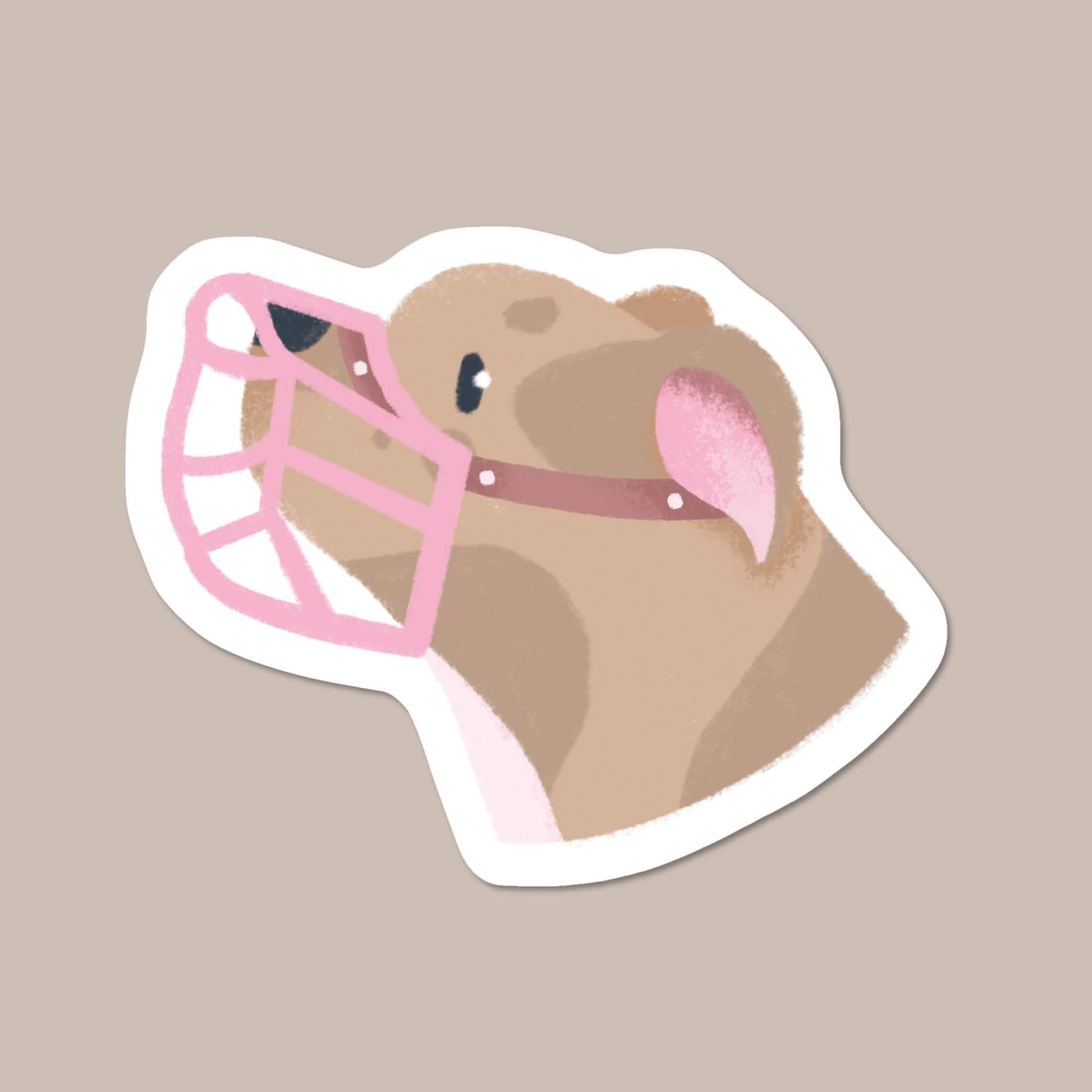 American XL Bully sticker • Woof by Hollie